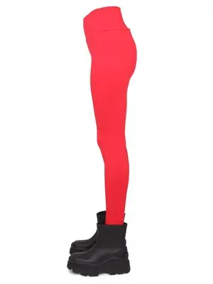 MSGM Leggings With Logo Detail