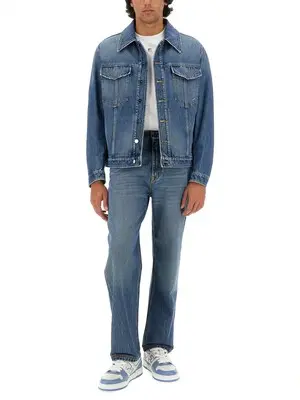Fendi Regular Fit Denim Jacket