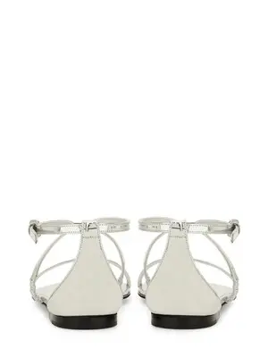 Alexander McQueen Strappy Sandal - Silver