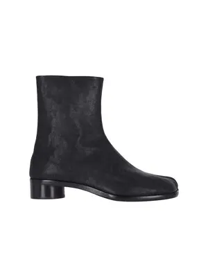 MAISON MARGIELA Tabi Ankle Boots - Black
