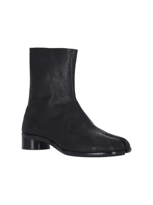 MAISON MARGIELA Tabi Ankle Boots - Black