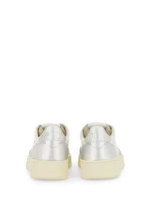 AUTRY Medalist Low Top Sneakers - Silver