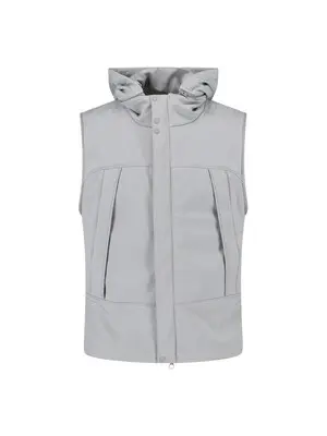C.p. Company Hooded Vests For Men