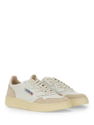 AUTRY Medalist Low Sneakers - Beige