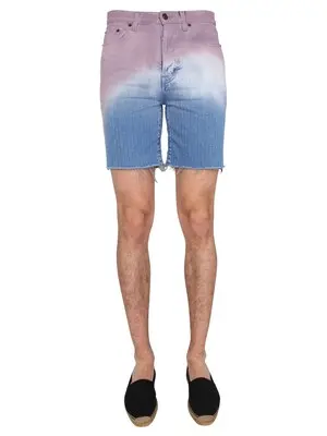 Saint Laurent Bermuda Shorts - Multicolour