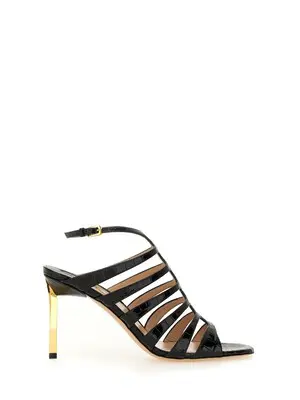 TOM FORD Leather Strappy Sandals