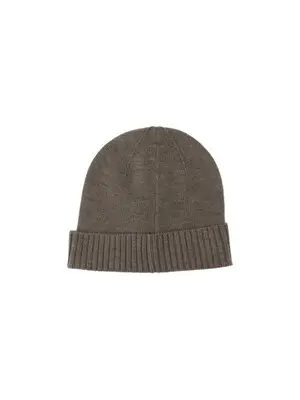 Moncler Logo Beanie - Green