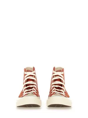 CONVERSE Chuck 70 Vintage High Top Sneakers - Red