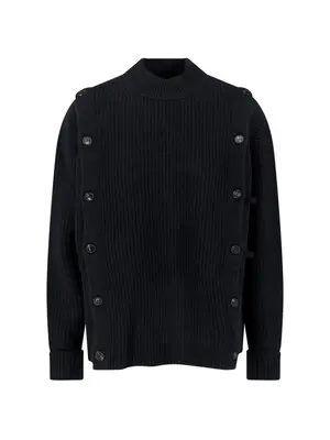 SETCHU Wool And Cashmere Blend Sweater - Black