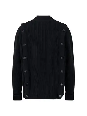 SETCHU Wool And Cashmere Blend Sweater - Black