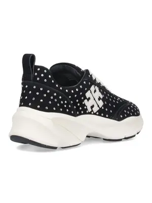 Tory Burch Good Luck Studded Sneakers