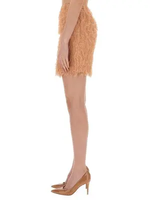 ALYSI Frizzy Mini Skirt - Multicolour
