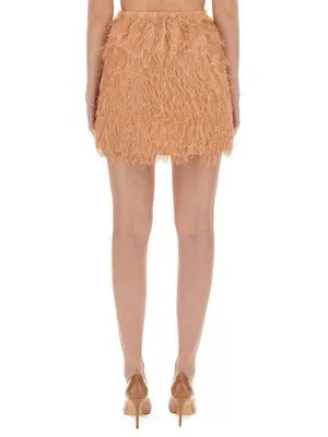 ALYSI Frizzy Mini Skirt - Multicolour