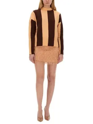 ALYSI Frizzy Mini Skirt - Multicolour
