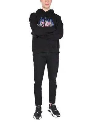 Versace Sweatshirt With Rock Logo