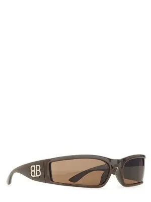 Balenciaga Sunset Rectangle Sunglasses