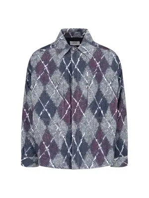 BONSAI Diamond Shirt Jacket - Multi