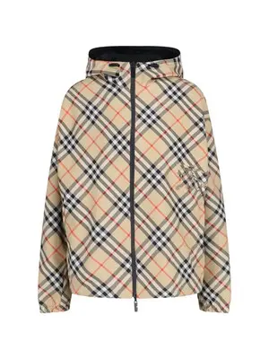 Burberry High Neck Jackets For Men