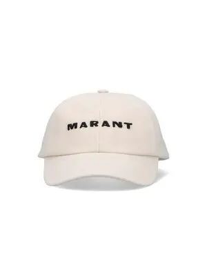 Isabel Marant Isabel Marant Tyron Logo Baseball Cap Cream
