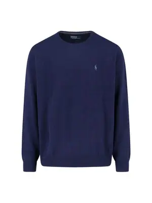Loewe Logo Sweater - Blue