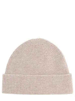 Zegna Cashmere Beanie - Nude