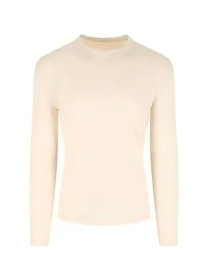 BERNER KUHL Wool Ribbed Sweater - Cream