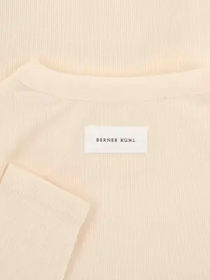 BERNER KUHL Wool Ribbed Sweater - Cream