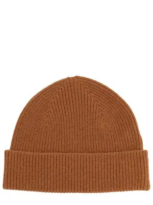 Zegna Cashmere Beanie - Brown