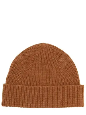 Zegna Cashmere Beanie - Brown