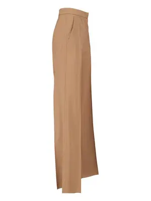 Max Mara Virgin Wool Fernet Pants - Beige