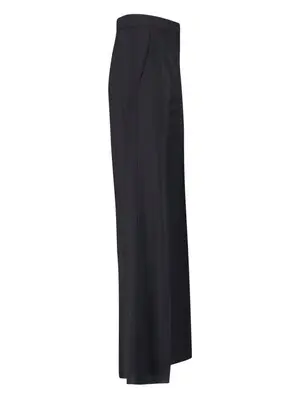 Max Mara Virgin Wool Fernet Pants - Black