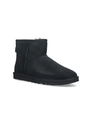 UGG Classic Mini Ankle Boots - Black
