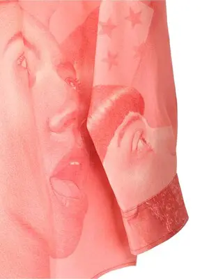 Giorgio Armani Silk Shirt - Pink