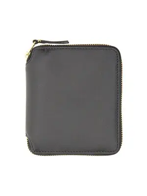 Comme Des Garçons Zipped Wallet - Black