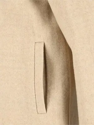 Max Mara Virgin Wool Jacket - Beige