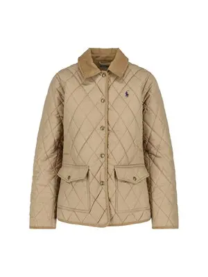 JIL SANDER Quilted Jacket - Brown