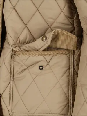 JIL SANDER Quilted Jacket - Brown