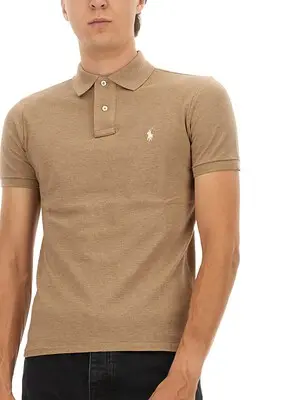 Polo Ralph Lauren Cotton Polo - Beige