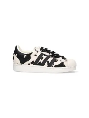 Adidas Superstar Ii Printed Sneakers - Black