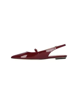 STUART WEITZMAN Emilia Slingback Mules - Red