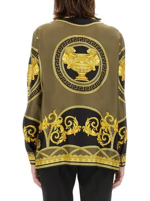 Versace La Coupe Des Dieux Silk Shirt - Multicolour