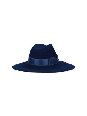 Borsalino Monica Fur Felt Hat - Blue