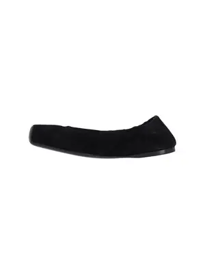 Alaïa Flat Square Ballerinas - Black