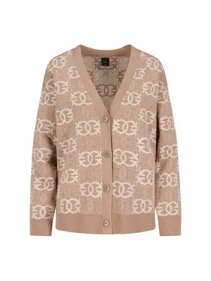 Pinko Logo Cardigans For Women
