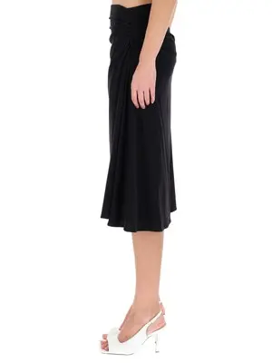 Dries Van Noten Draped Hevira Skirt