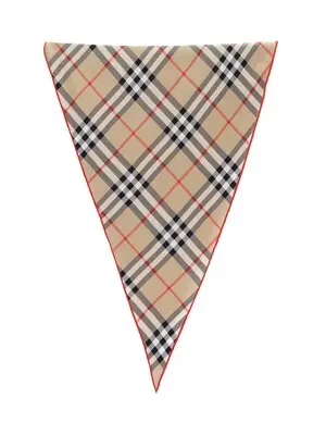 Burberry Check' Scarf - Beige