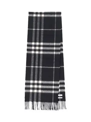 Burberry Check' Scarf - Black