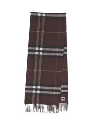 Burberry Check' Scarf - Brown