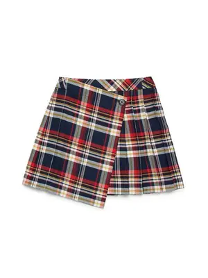 Max & Co. Plaid Pleated Skirt