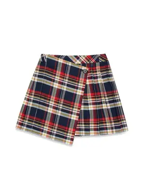 Max & Co. Plaid Pleated Skirt